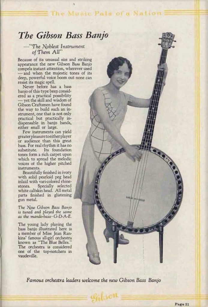 Otros bajos (X): el bass banjo – La Clave de Fa